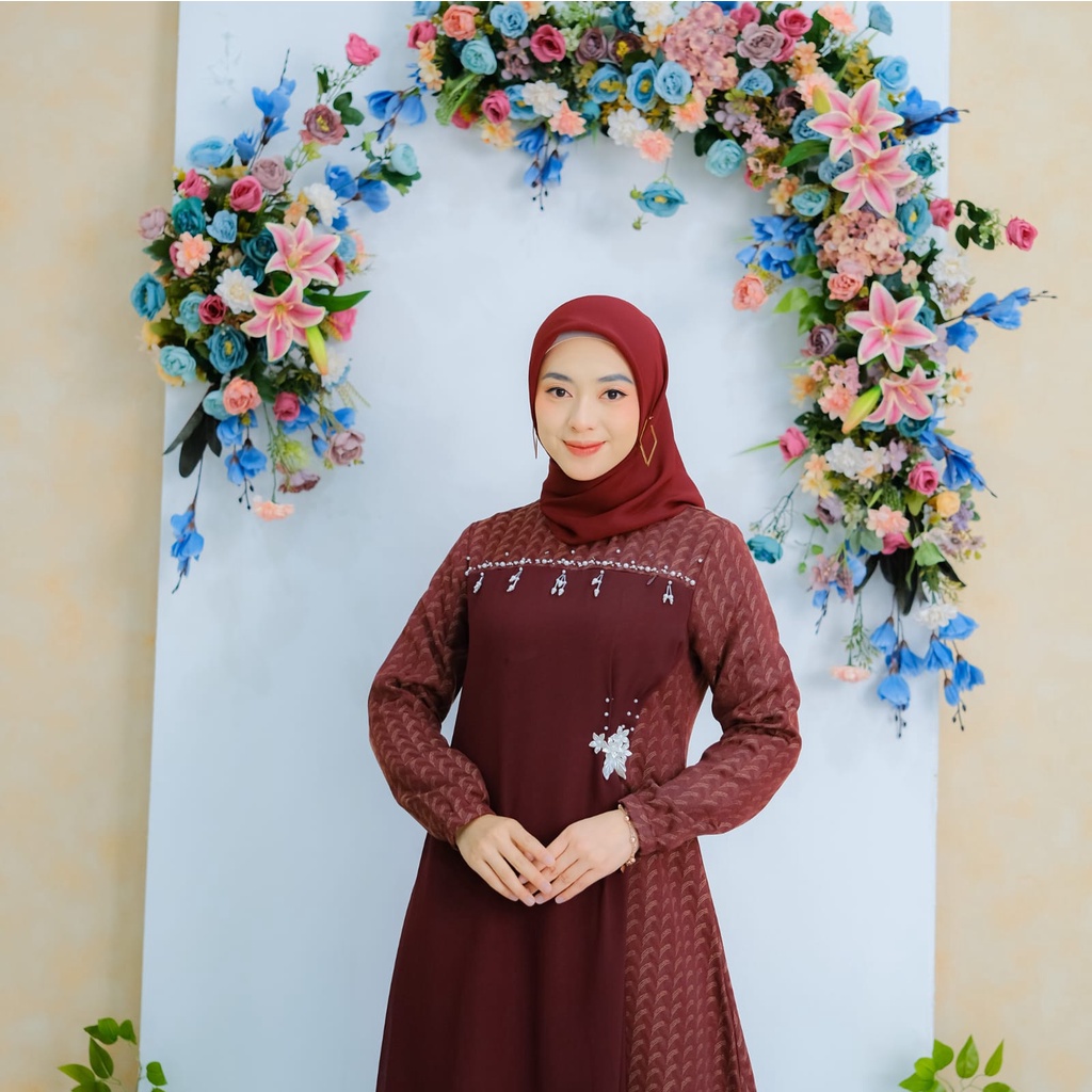 Jual Request Payet Khalisa Dress Exclusive Premium | Shopee Indonesia