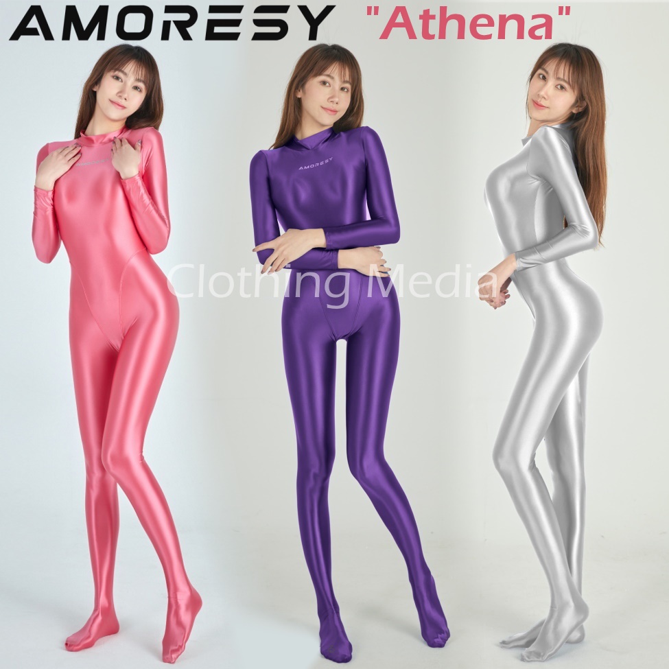Jual Amoresy Bodysuit Glossy Premium Full Silky Elastis Body Tights Zentai Halus Shopee Indonesia