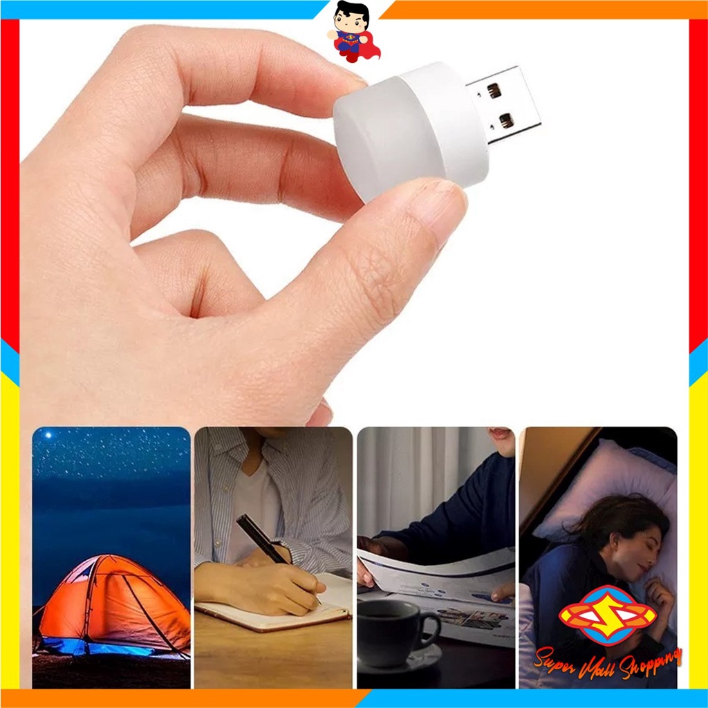 Jual SMS Lampu Led USB Mini Portable Lampu Baca Lampu Tidur Lampu Travel Mini Light USB | Shopee ...