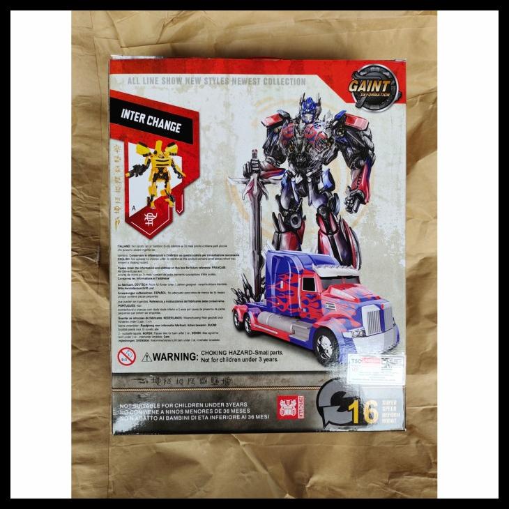 Jual Transformer Optimus Prime -- Transmutation | Shopee Indonesia