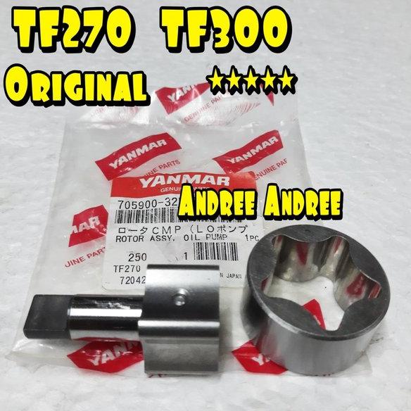 Jual TF300 Rotor Olie Lub Oil Pump Assy mesin Yanmar TF-300 TF 300 ...