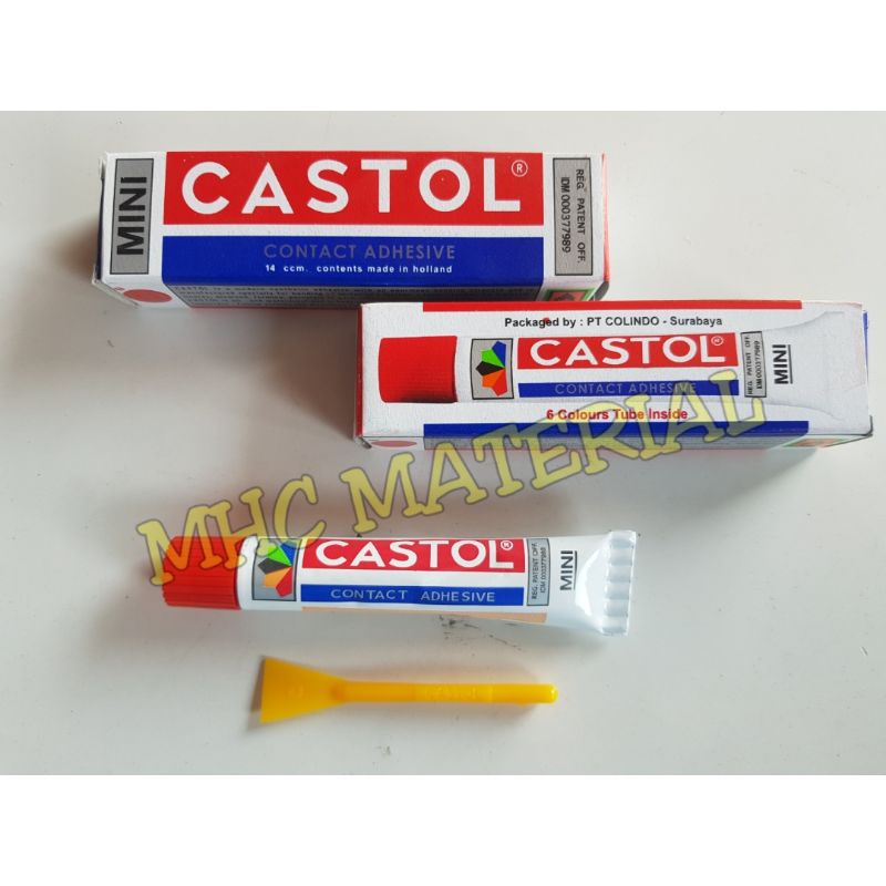 Jual LEM CASTOL MINI / LEM KUNING CASTOL KECIL | Shopee Indonesia