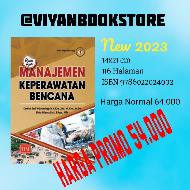 Jual Buku Ajar Manajemen Keperawatan Bencana Baru 2023 | Shopee Indonesia