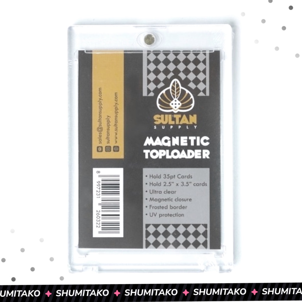 Jual Magnetic Toploader / Top Loader / Magnetic Card Holder Sultan ...