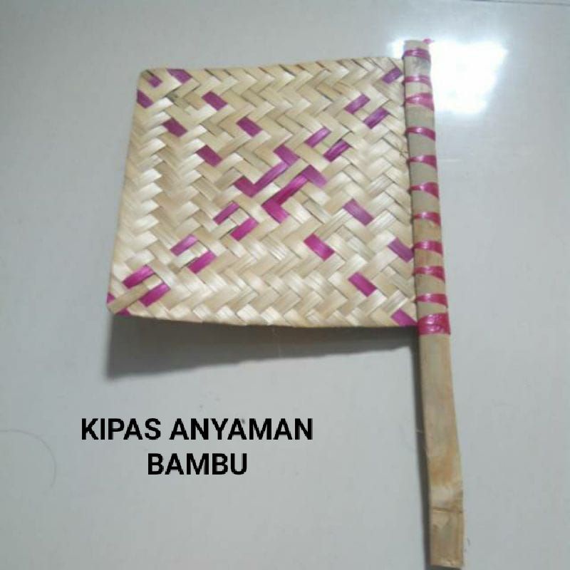 Jual KIPAS ANYAMAN BAMBU||KIPAS JADUL | Shopee Indonesia