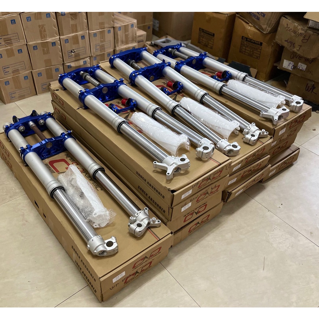 Jual USD Up Side Down Depan Model Delkevic YZ 250 Real Jump KLX 150 WR155 | Shopee Indonesia