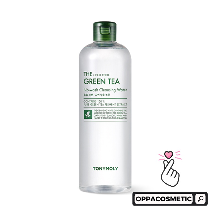 Jual Tony Moly The Chok Chok Green Tea Cleansing Water 300ml | 500ml | Shopee Indonesia
