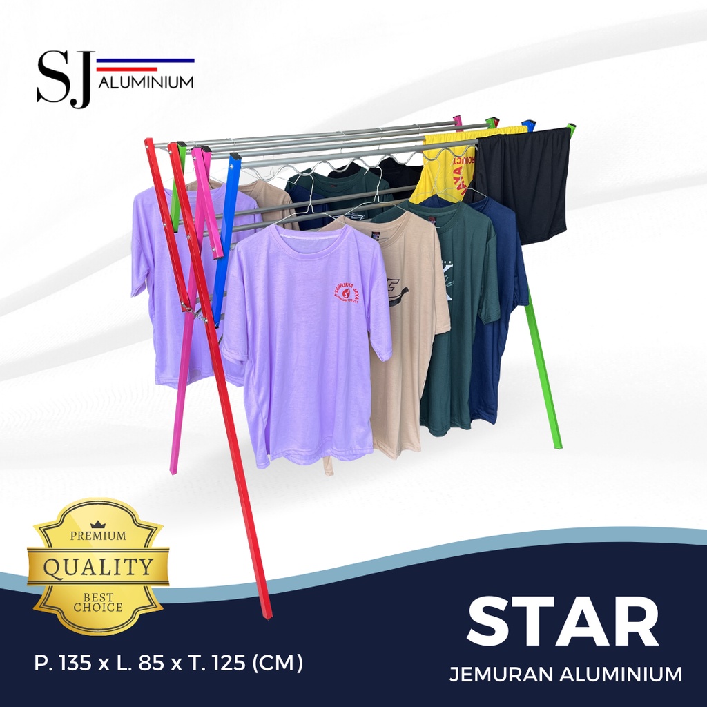 Jual STAR - Jemuran Baju / Jemuran Rak Handuk / Jemuran Pakaian ...