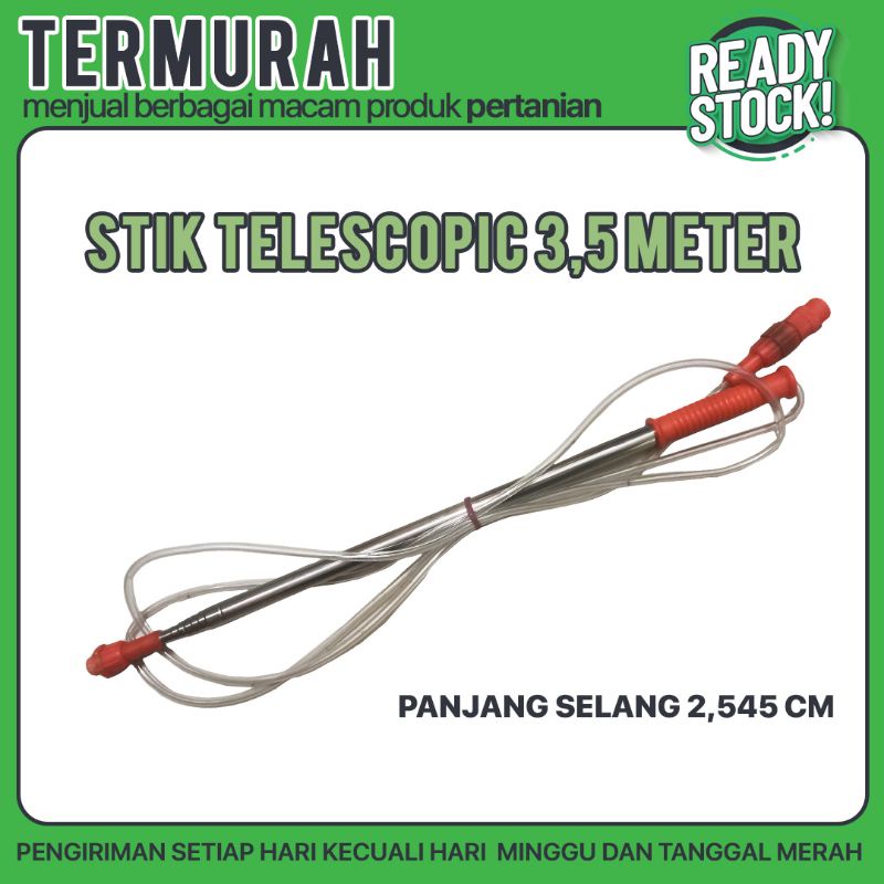 Jual STIK TELESCOPIC 3,6M (stik sprayer elektrik panjang 360 cm ...