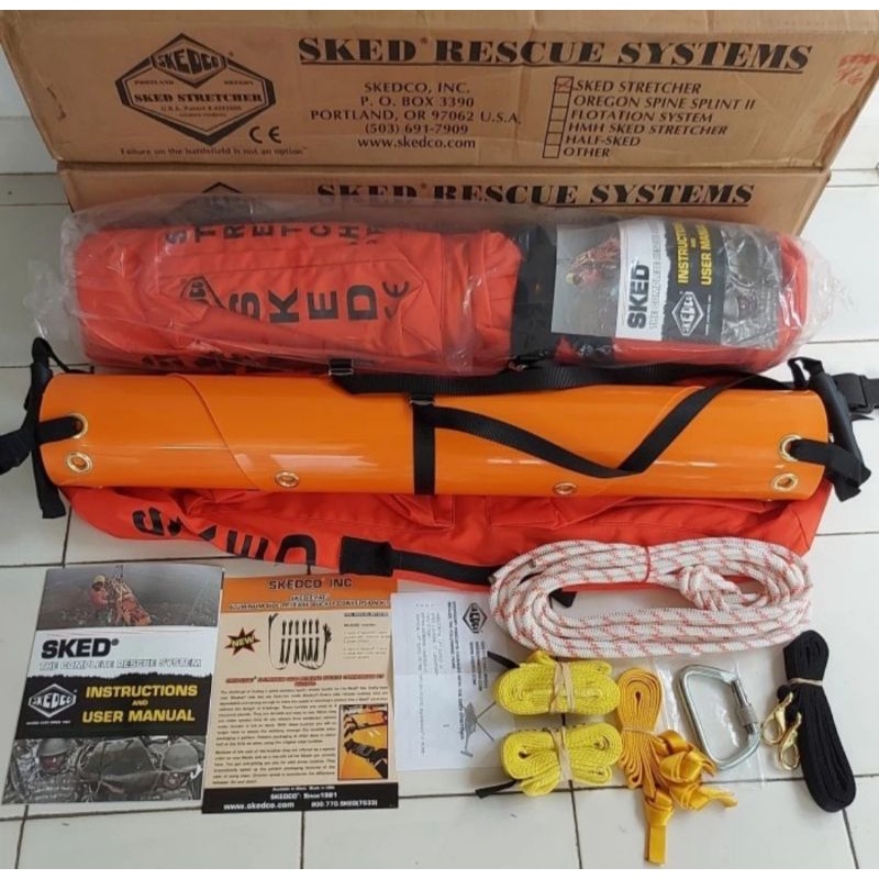 Jual SKEDCO STRETCHER BASIC RESCUE SYSTEM UPGRADED WITH COBRA BUCKLES | Shopee Indonesia