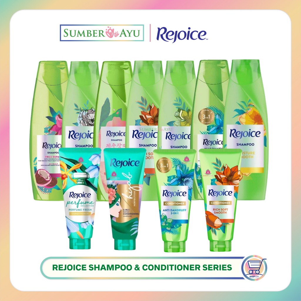 Jual REJOICE SHAMPOO & CONDITIONER SERIES | Shopee Indonesia