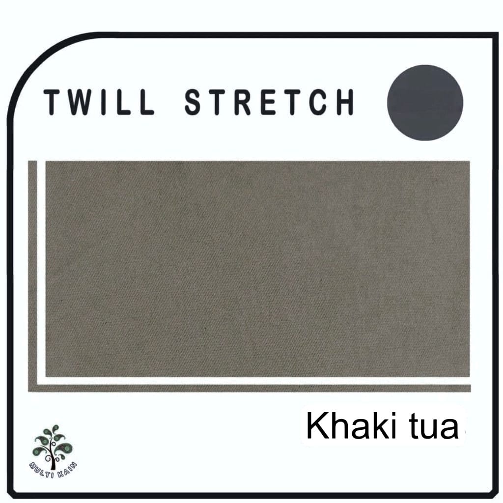 Jual Bahan multi kain cotton katun sweding twill stretch merk starlight ...