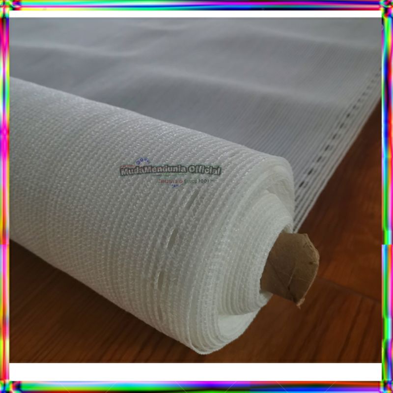 Jual Paranet Nylon Nilon Putih Rate 85% Shading Net Per Roll (100m x 3m ... Jual Paranet Nylon Nilon Putih Rate 85% Shading Net Per Roll (100m x 3m ...