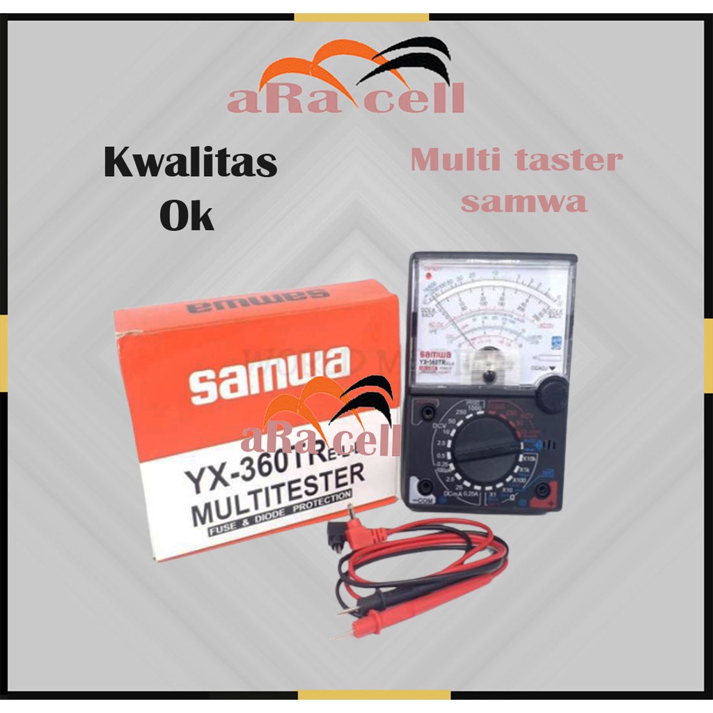 Jual MULTI TESTER SAMWA YX 360 TR ANALOG ORIGINAL | Shopee Indonesia