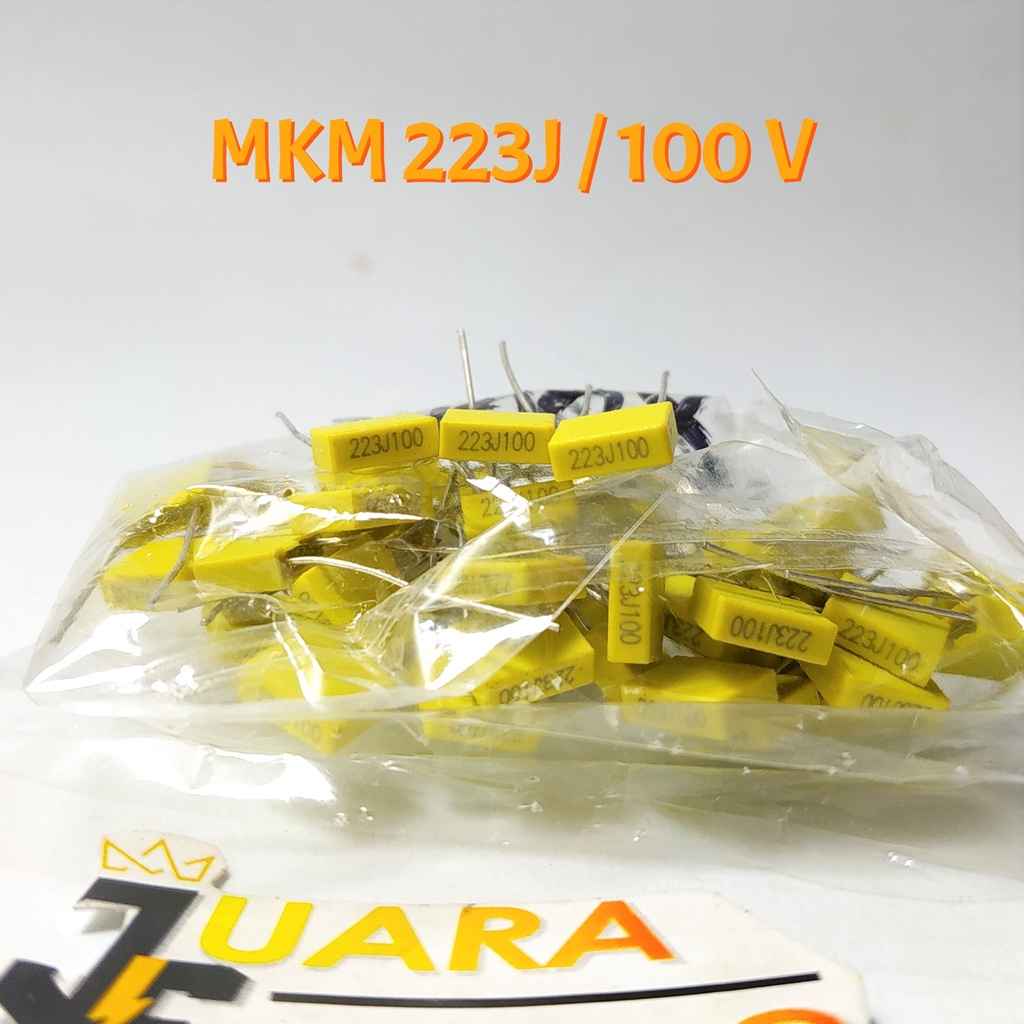 Jual Capasitor Milar MKM 223J / 100V | Kapasitor Milar MKM 223 J / 100 ...