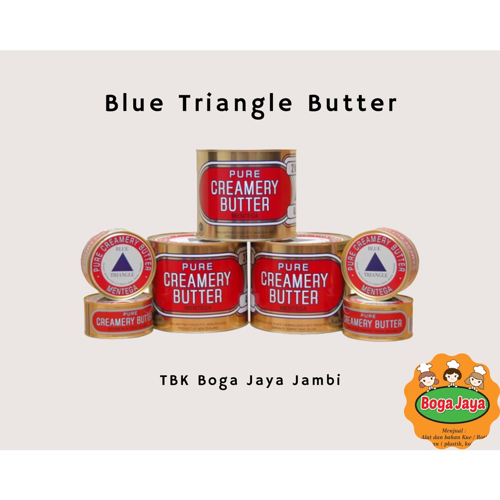 Jual BUTTER BLUE TRIANGLE/BUTTER SEGITIGA [KEMASAN 340gr] | Shopee ...