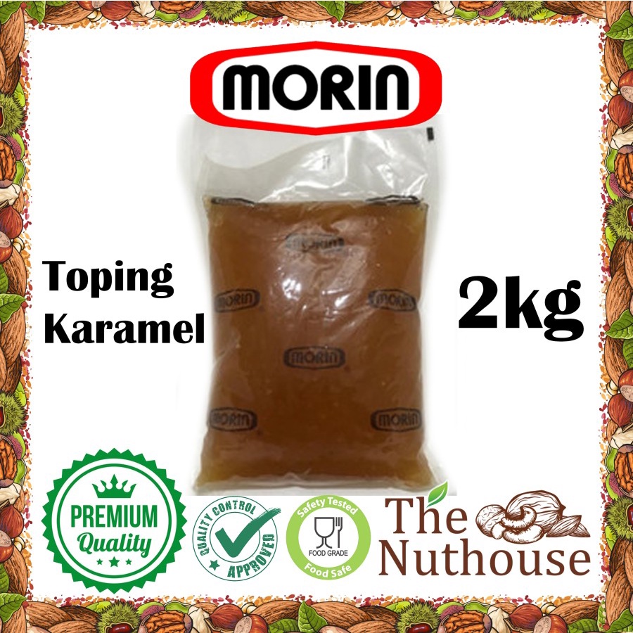 Jual 2kg Morin Caramel Toppings Refill / Topping Karamel [Halal ...
