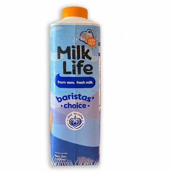 Jual Milk life Fresh Milk Barista Choice 1000 Ml | Shopee Indonesia