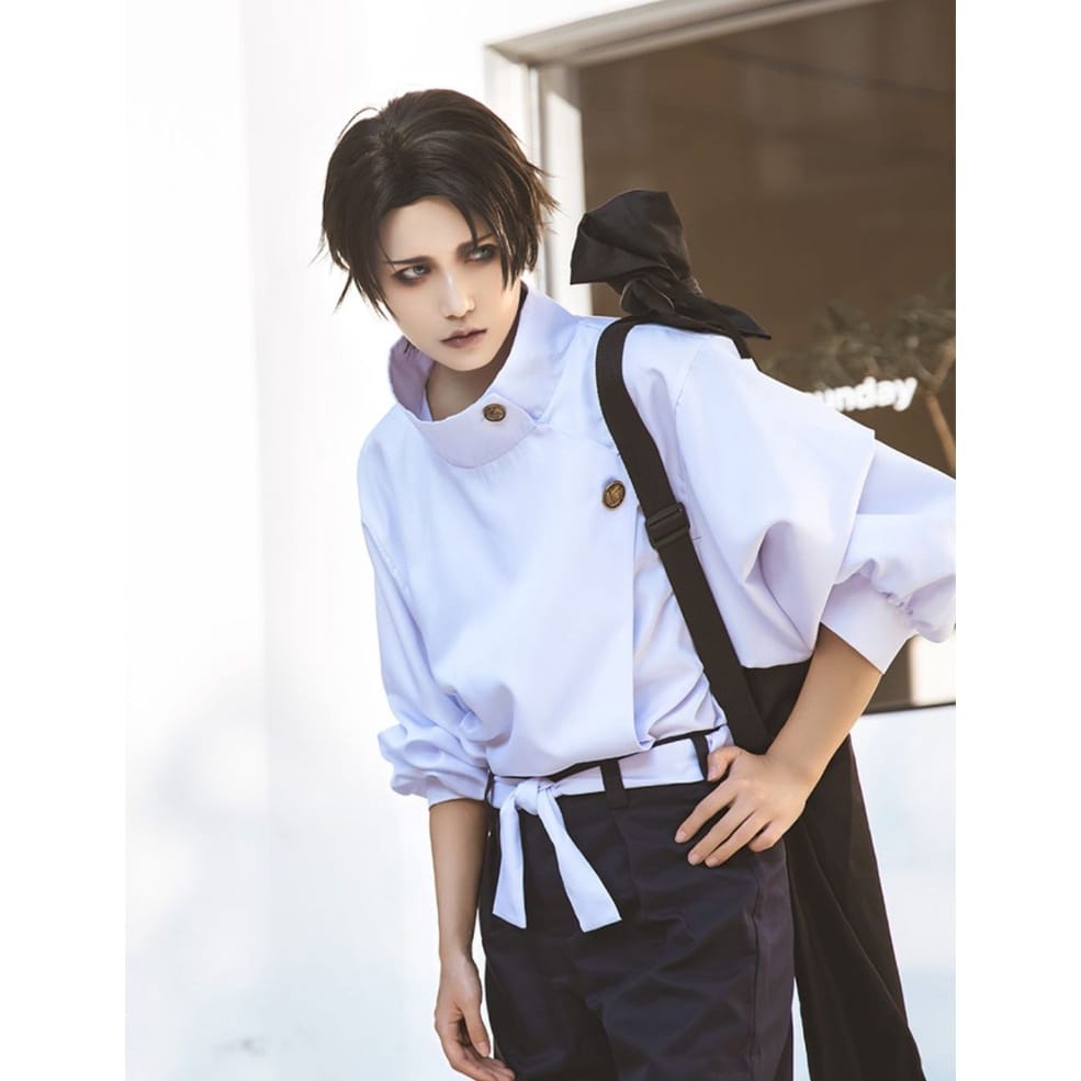 Jual (PDS) JAKET BLAZER YUTA OKKOTSU ANIME JUJUTSU KAISEN COSPLAY ...