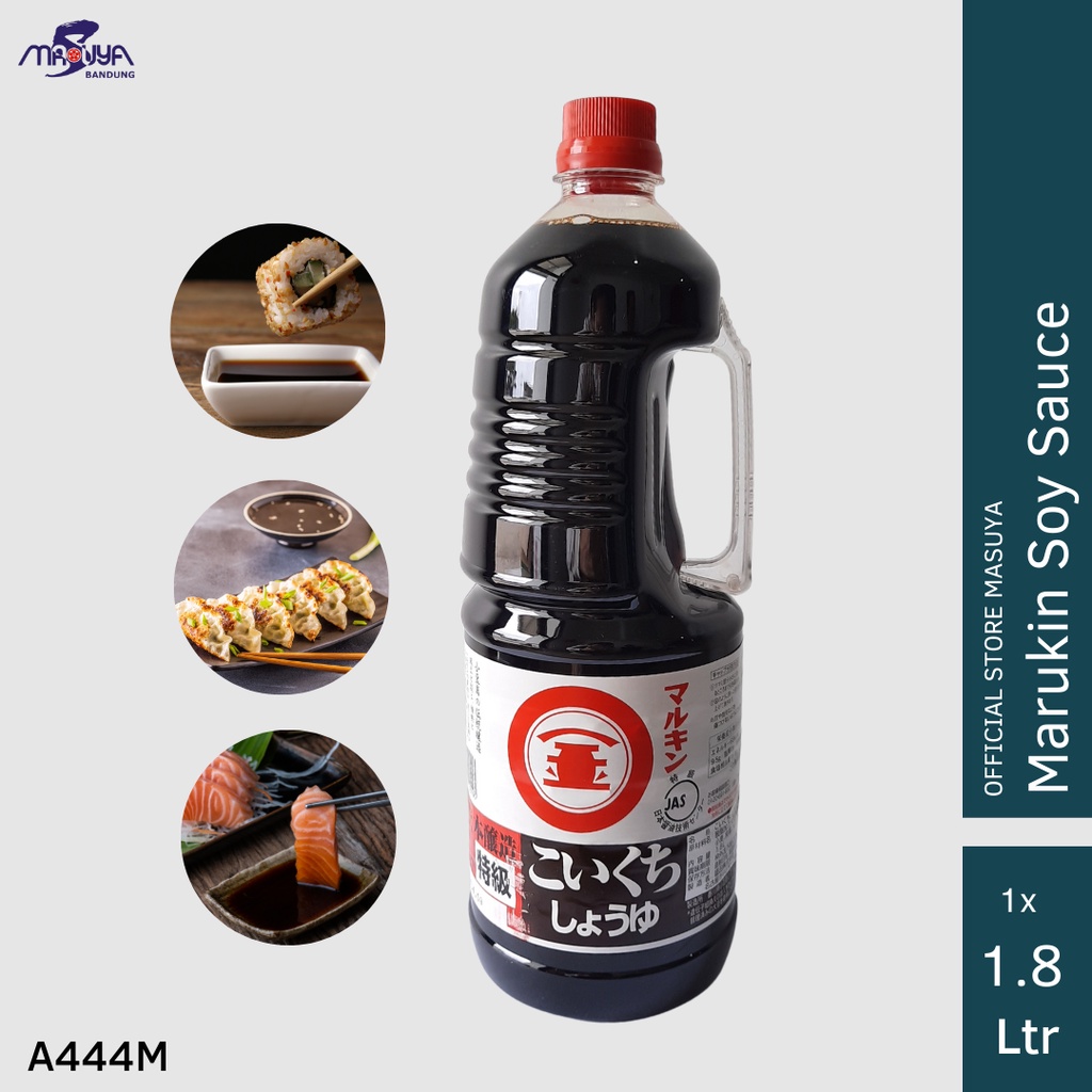Jual Marukin Soy Sauce 1,8Liter | Shopee Indonesia