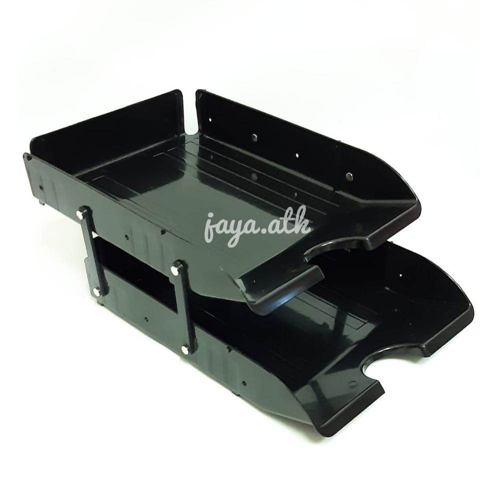 Jual LETTER TRAY RAK KERTAS BAK SURAT RAK SUSUN KERTAS 2 SUSUN PLASTIK ...