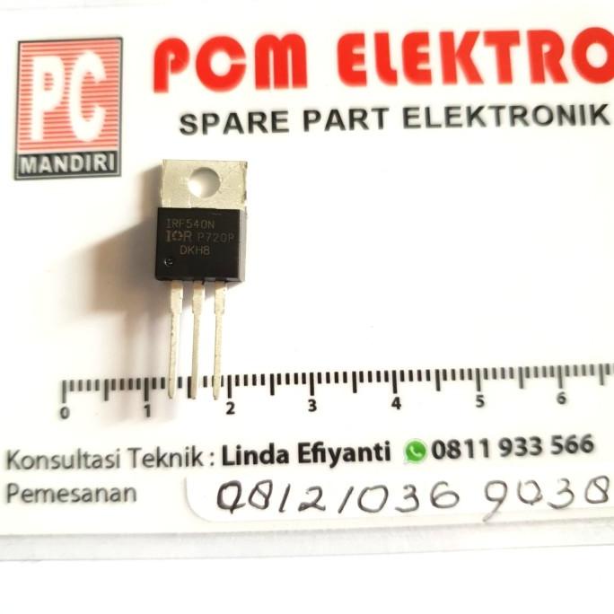 Jual Transistor Mosfet IRF 540 IRF540N IRF540N pcmelektr812 Segera ...