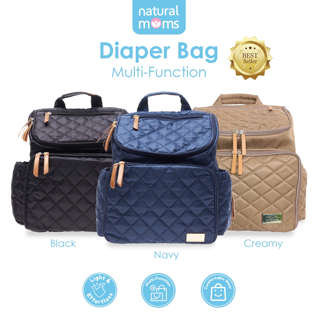 Jual Tas Bayi | Diaper Bag Natural Moms Multi-Function (Tas Popok ...