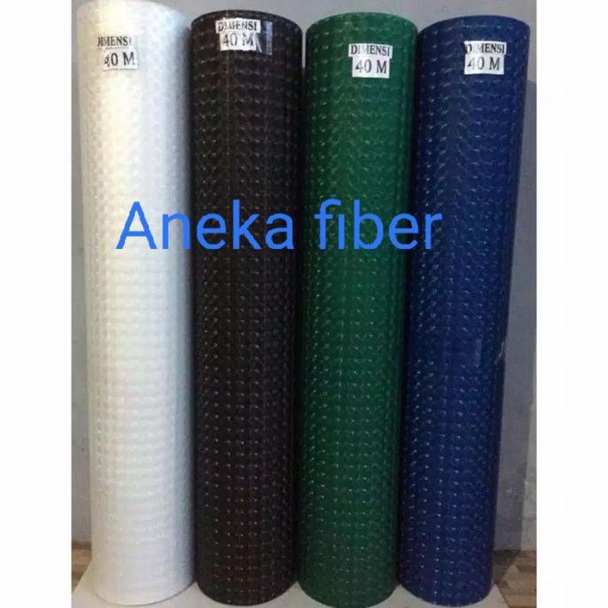 Jual fiber pagar DIMENSI, plastik penutup pagar 3d (harga per50cm x 1m ...