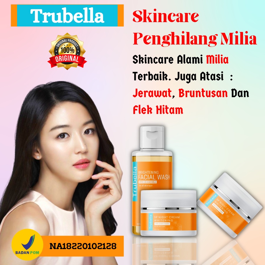 Jual Cream milia ampuh bpom - Trubella Skincare 1 paket bpom , Krim ...