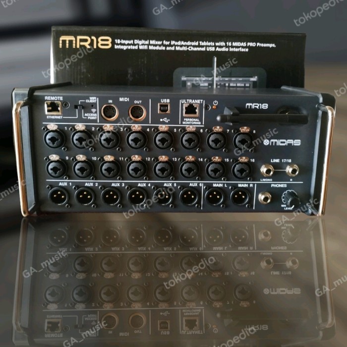 Jual Mix Mixer Digital Midas Mr18 | Shopee Indonesia