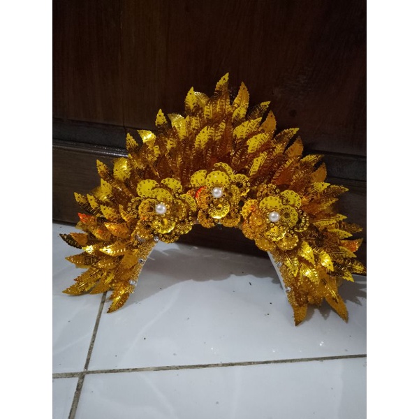 Jual MAHKOTA TARI PAYET ANAK/mahkota Bali anak/mahkota adat anak ...