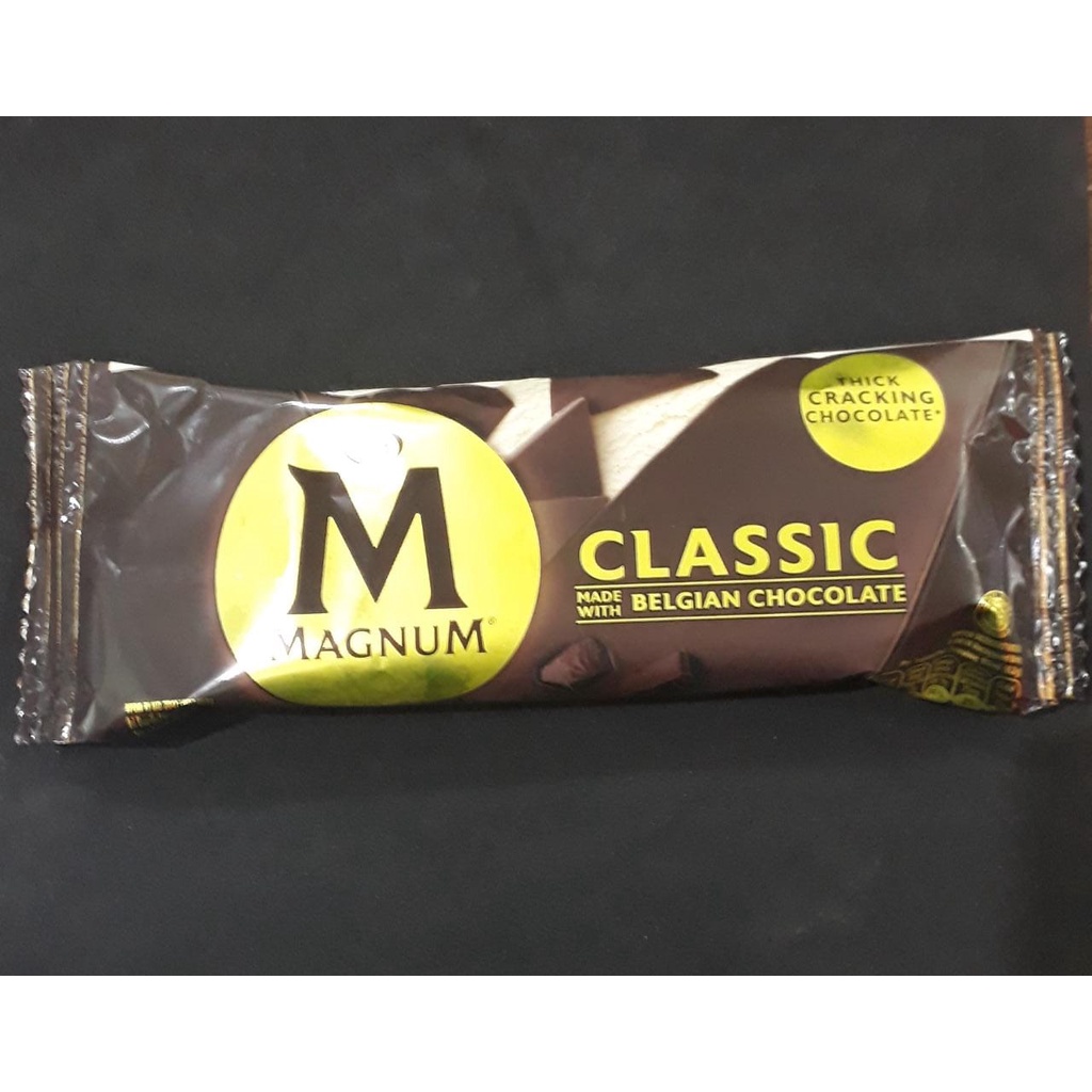 Jual ICE CREAM MAGNUM CLASSIC BELGIAN CHOCOLATE 80ML | Shopee Indonesia