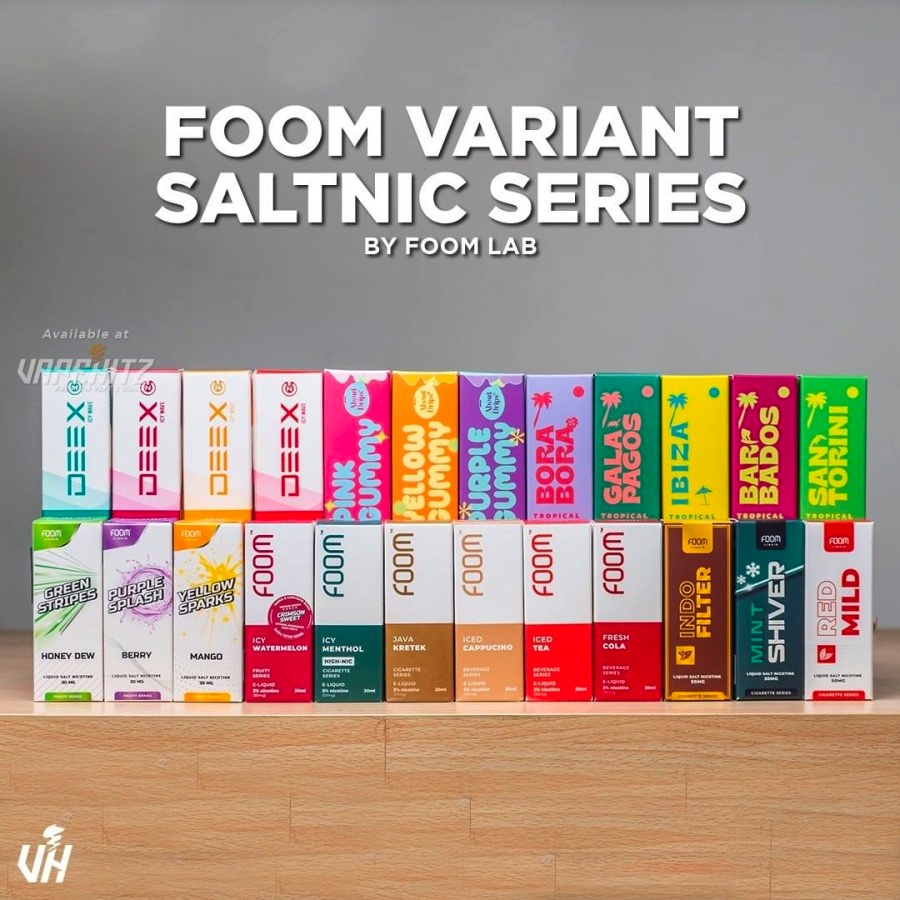 Jual LIQUIDS 30ML FOOM ALL VARIANT | Shopee Indonesia