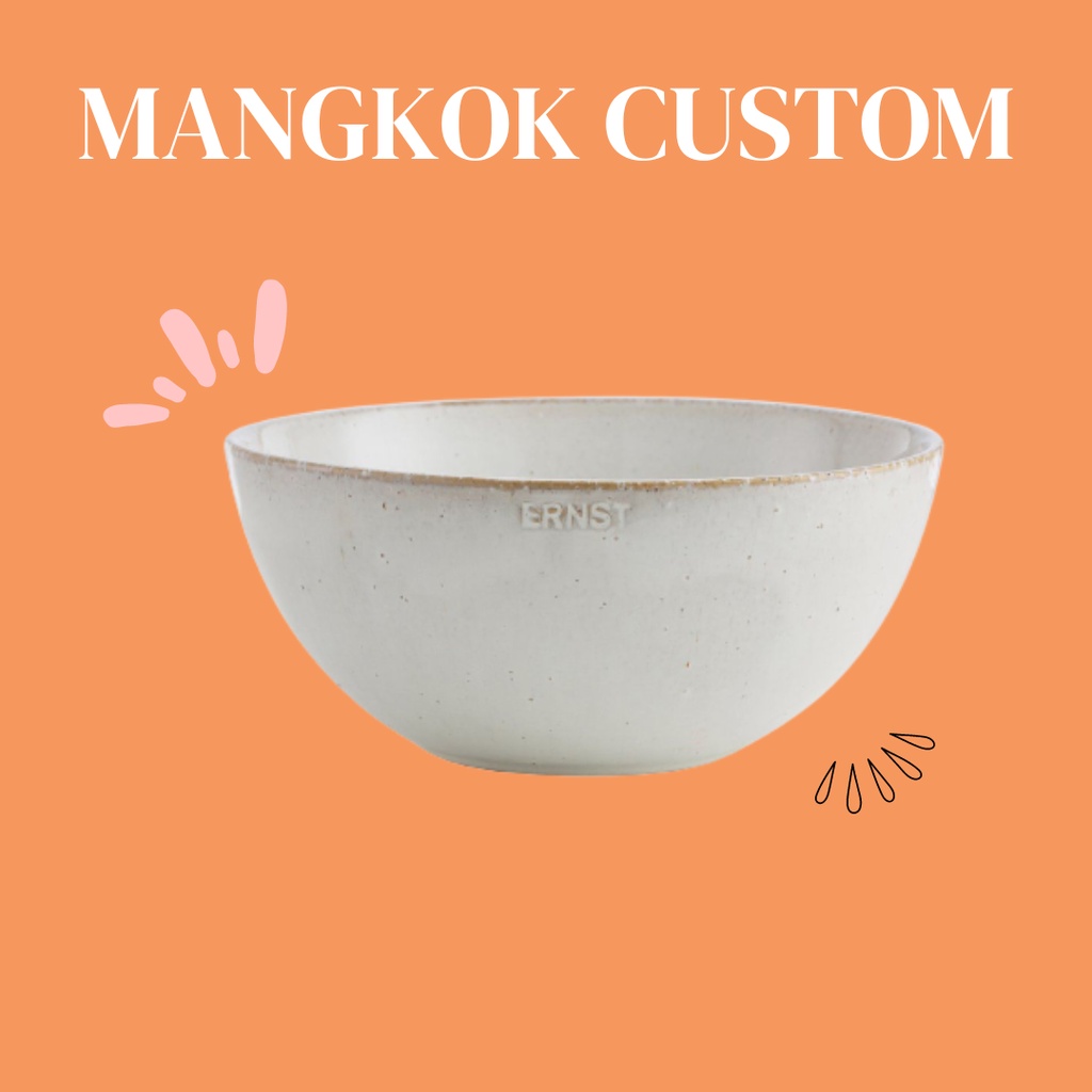 Jual Custom Mangkok/Souvenir Mangkok Keramik Sablon/Souvenir pernikahan ...