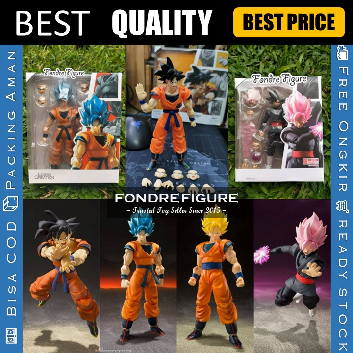 Jual SHF GOKU SS 2 EARTH BLACK ROSE PINK GOD SS2 SHINING SOUL VEGITO ...