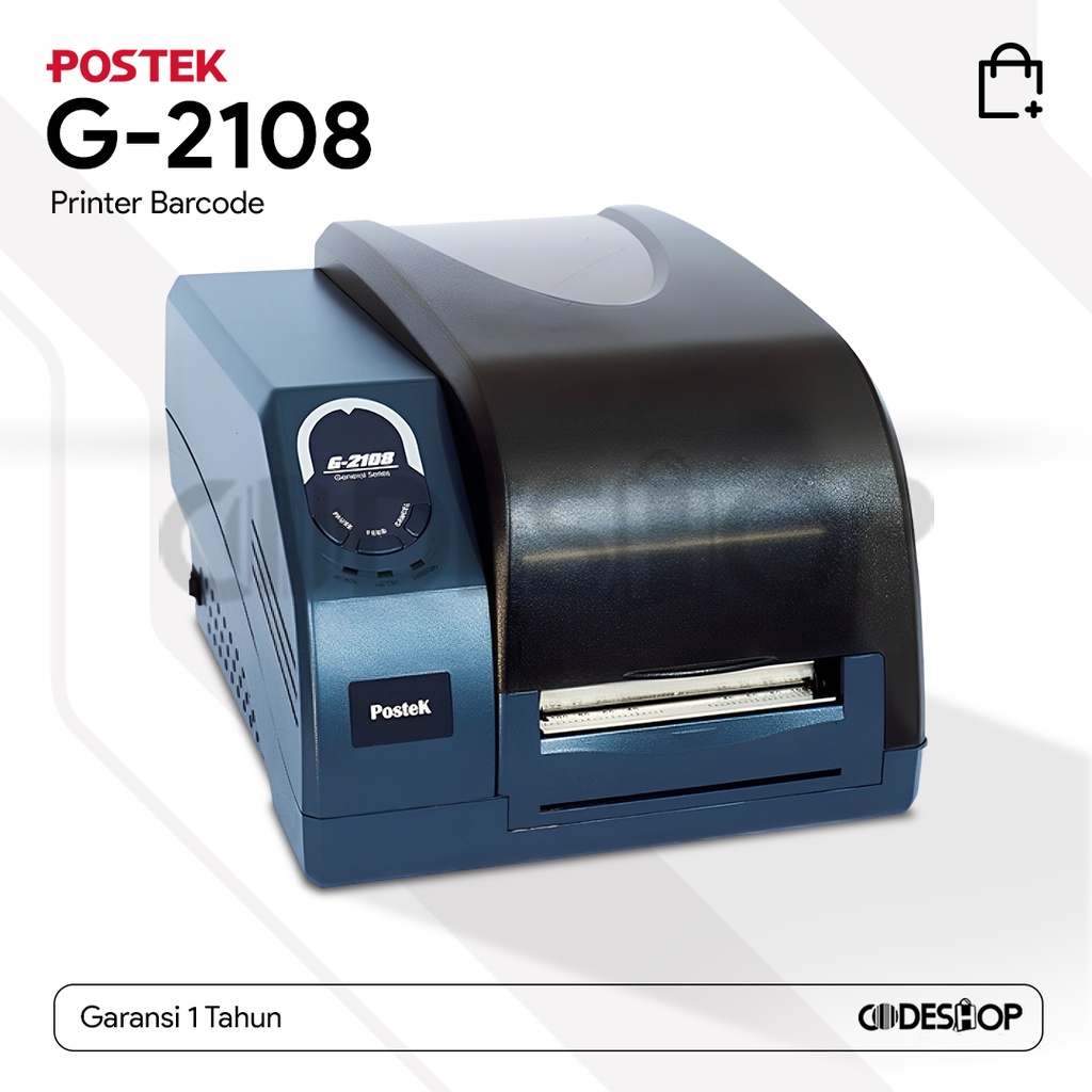 Jual Printer Cetak Label Barcode Postek G2108 Direct Thermal Transfer USB | Shopee Indonesia