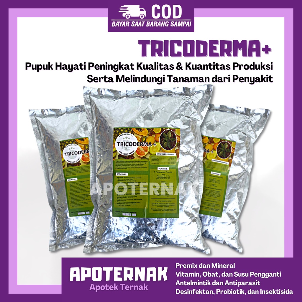 Jual GROSIR TRICODERMA Plus 1 kg | Pupuk Hayati Trichoderma Tricoderma ...