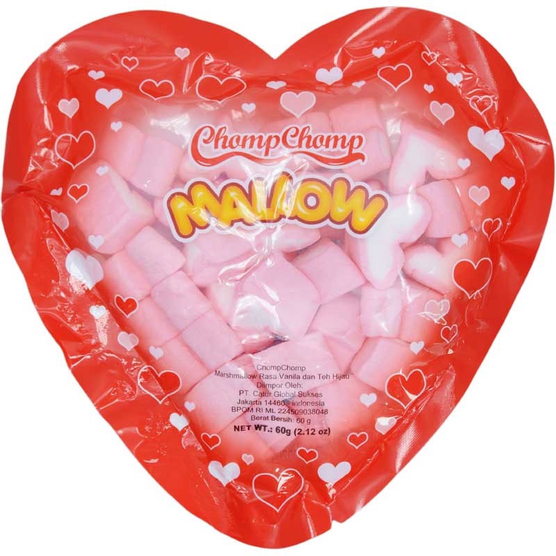 Jual Chomp-Chomp Mallow Love Marshmallow 60 g | Shopee Indonesia