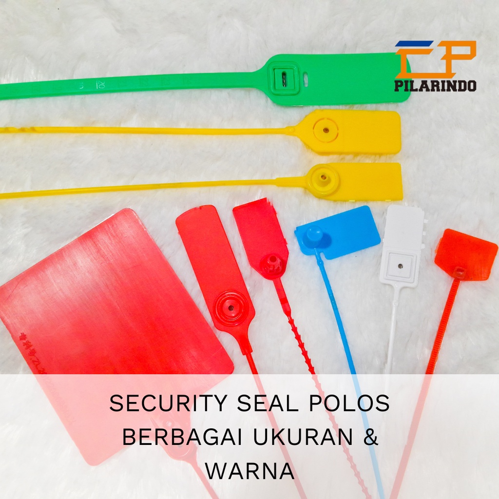 Jual Segel Locis / Segel Makanan / Security Seal / Segel Apar Plastik ...