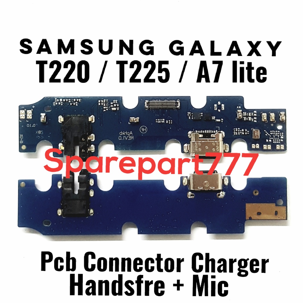 Jual Papan Connector Charger Handsfree & Mic Samsung Galaxy T220 / T225 / A7 Lite - Papan ...