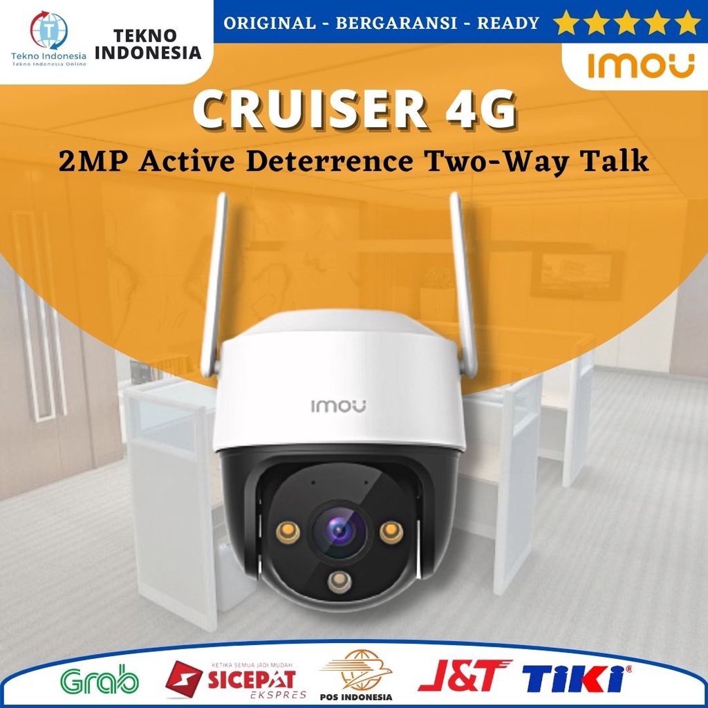 Jual IMOU Cruiser 4G SIM Card IP Camera 2MP IPC S21FTP 1080P Rotate ...