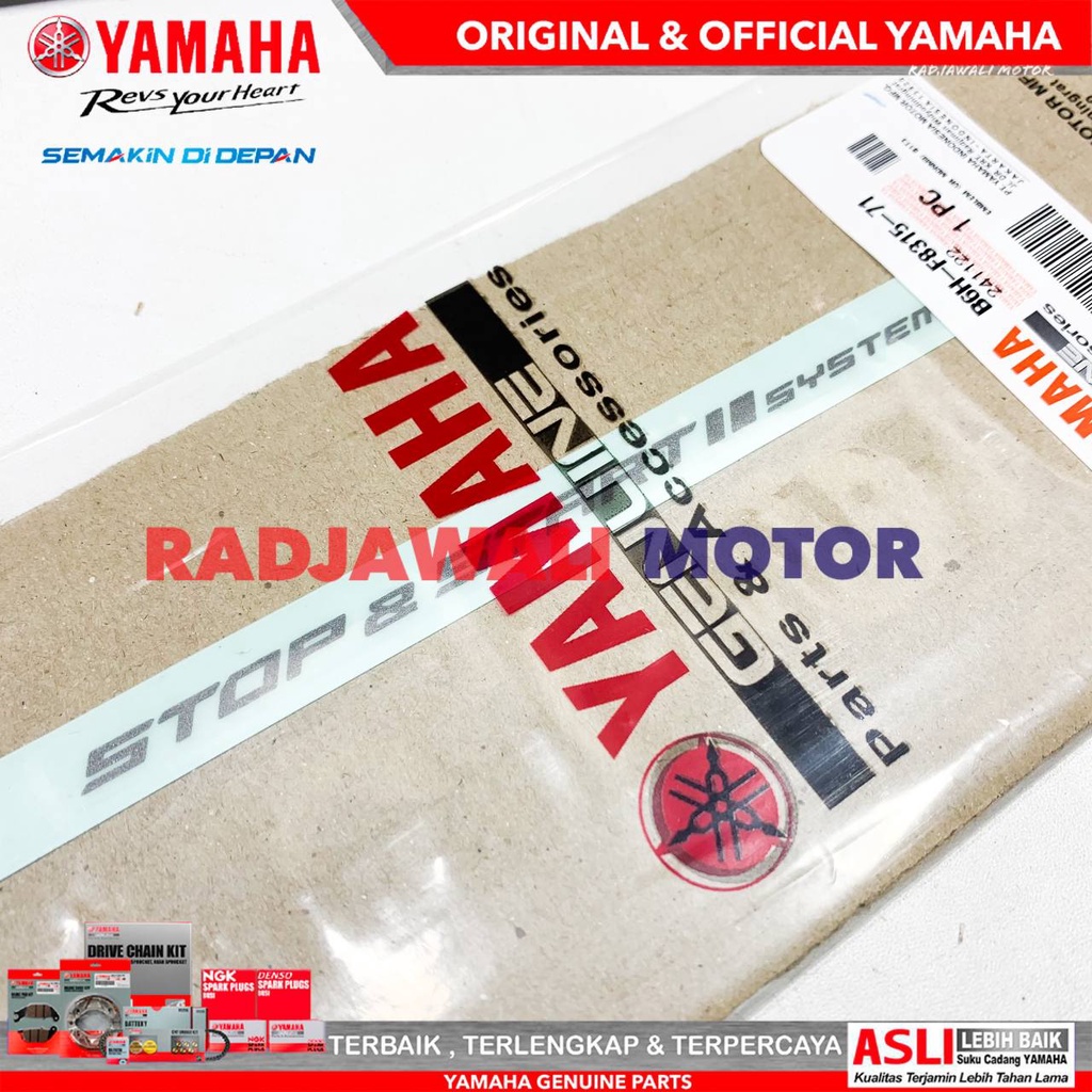 Jual STICKER BODY COWLING KANAN ALL NEW NMAX HITAM DOFF LICIN CONNECTED ...