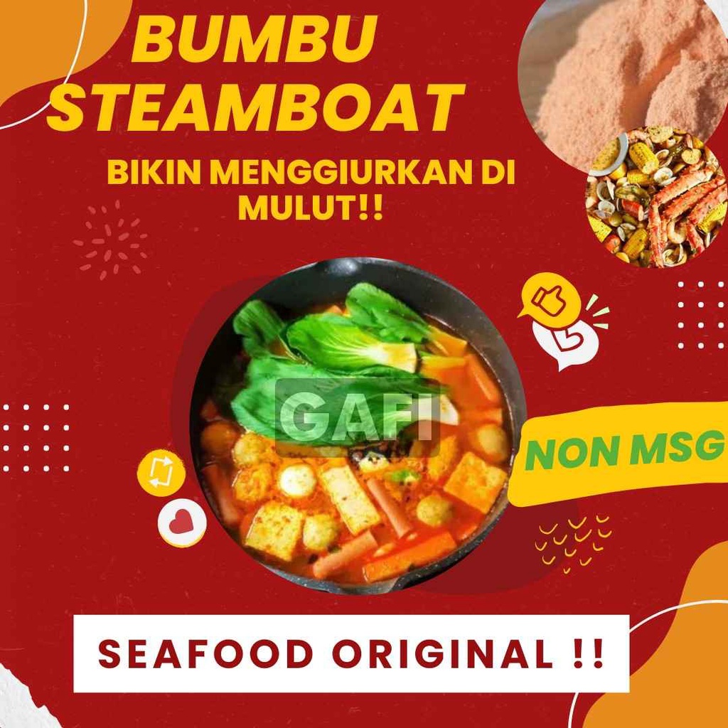 Jual BUMBU SUKI INSTAN Seafood Original NON MSG 1 Kg Steamboat Shabu ...
