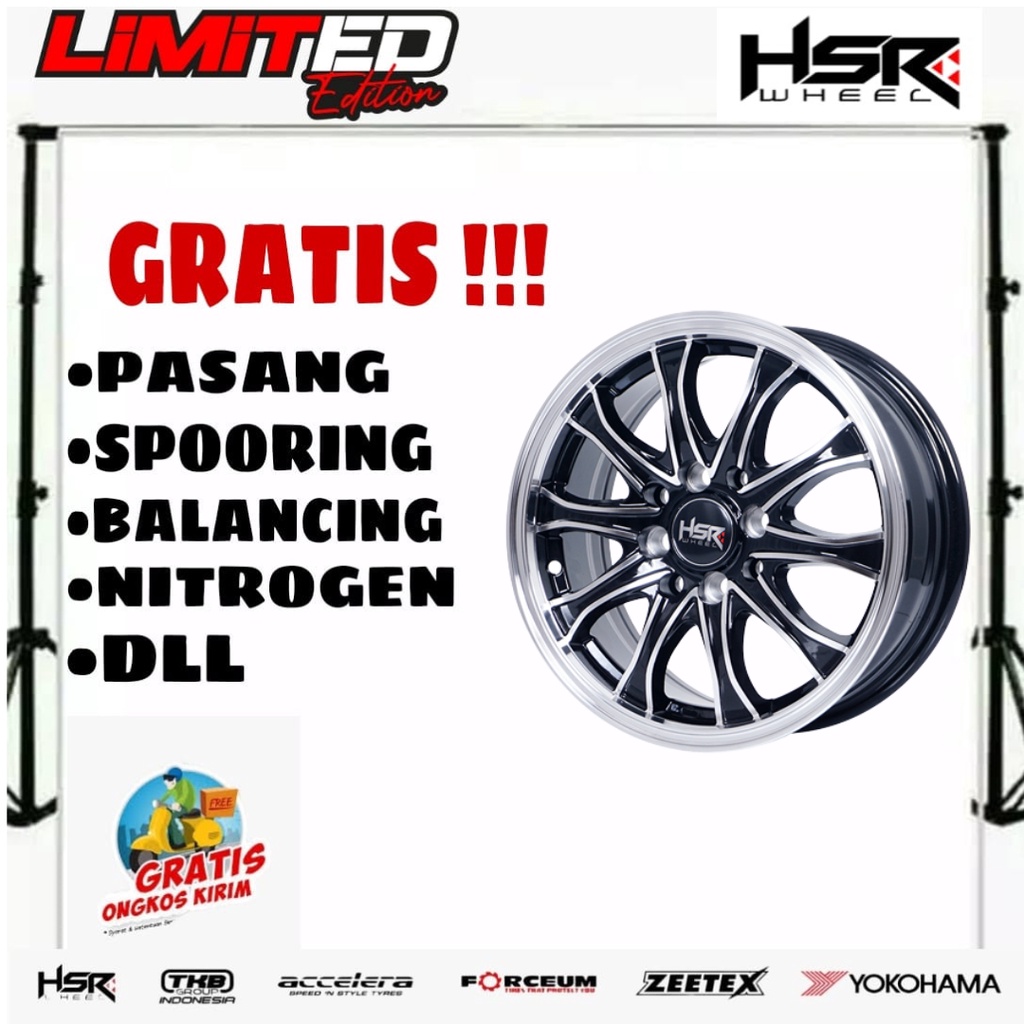Jual VELG MOBIL RING 14 VELG MOBIL LEBAR 6 VELG MOBIL RACING SERIRIT ...