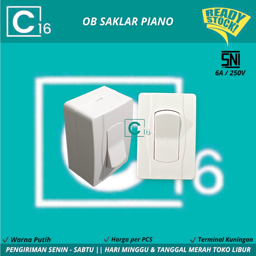Jual Saklar OB Engkel Piano TERMURAH | Shopee Indonesia