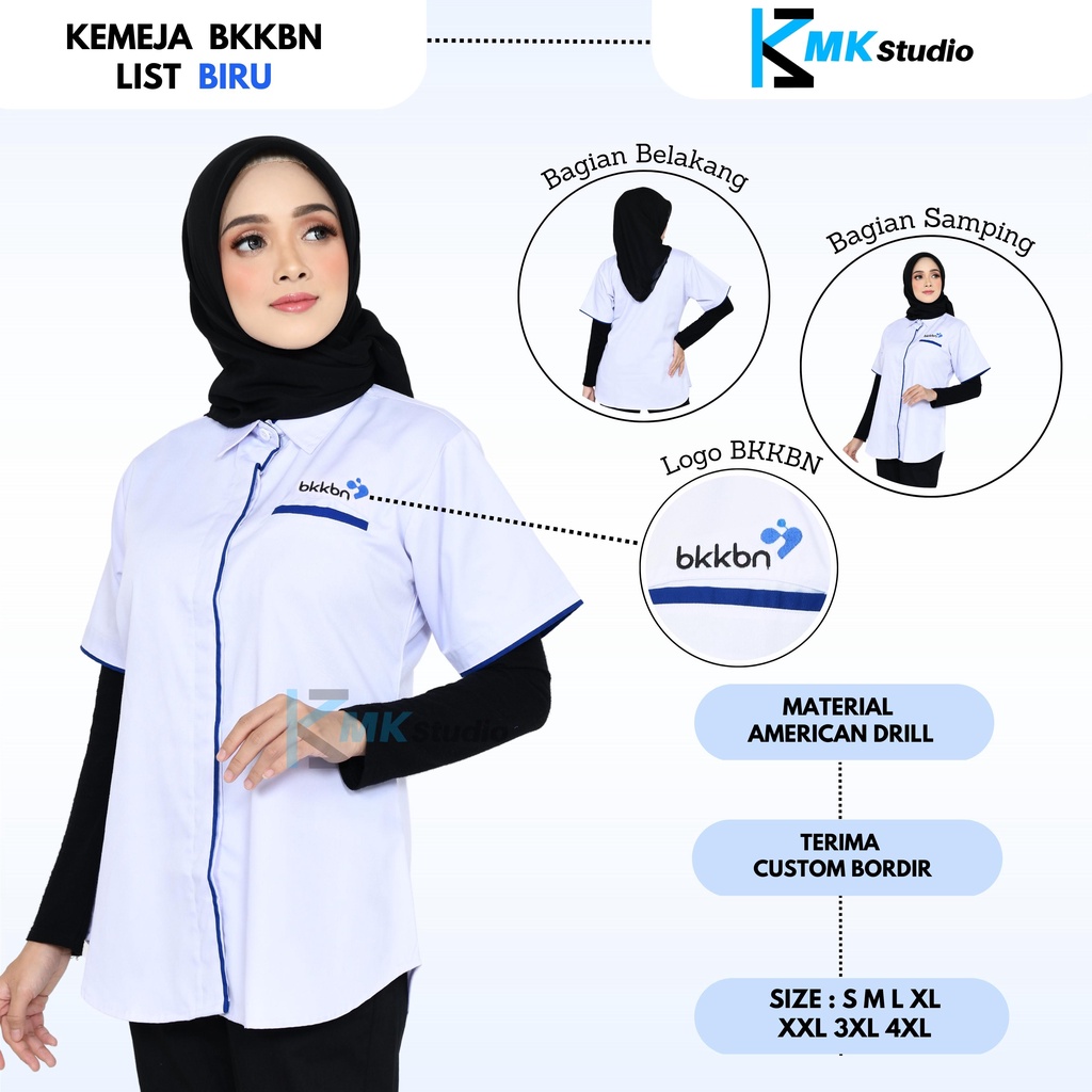 Jual Baju Medis Kesehatan/Seragam Kesehatan Bordir/Baju BKKBN/Baju ...