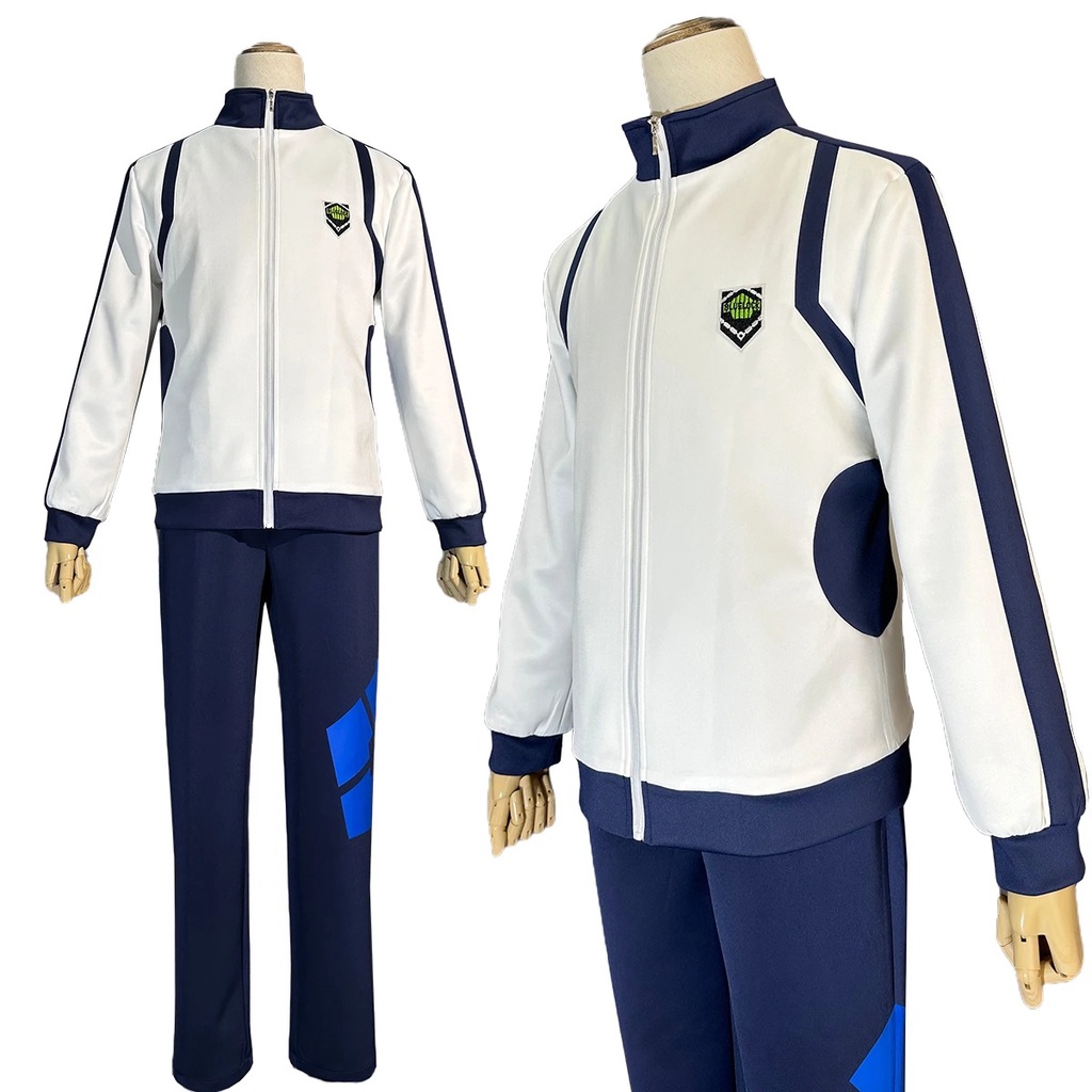 Jual READT JAKET BLUELOCK TRACKSUIT TURTLENECK JACKET ANIME COSPLAY ...