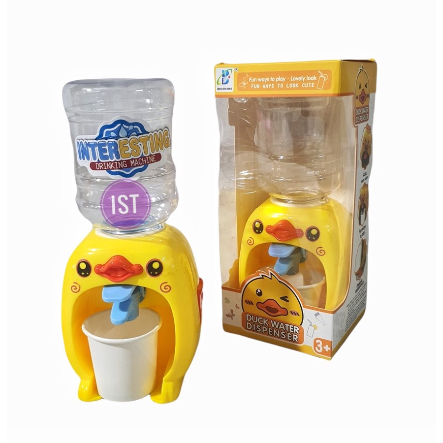 Jual Jaya - MAINAN ANAK DISPENSER AIR MINI - DISPENSER MINI MOTIF BEBEK ...