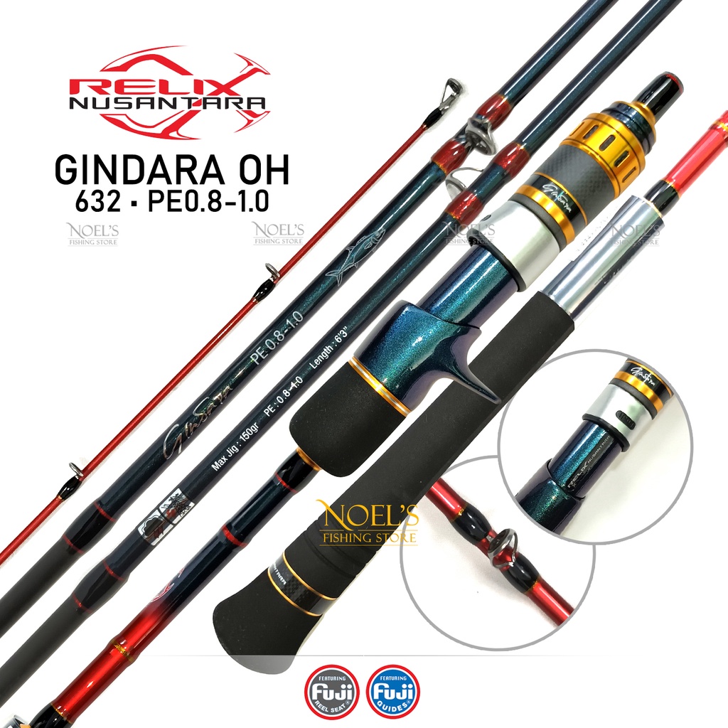 Jual Joran OH RELIX NUSANTARA GINDARA Slow Jigging | Full Fuji + Seat ...
