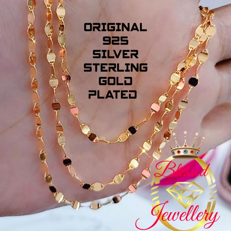 Jual KALUNG PERAK ASLI 925 LAPIS EMAS MODEL TOSCANO | Shopee Indonesia